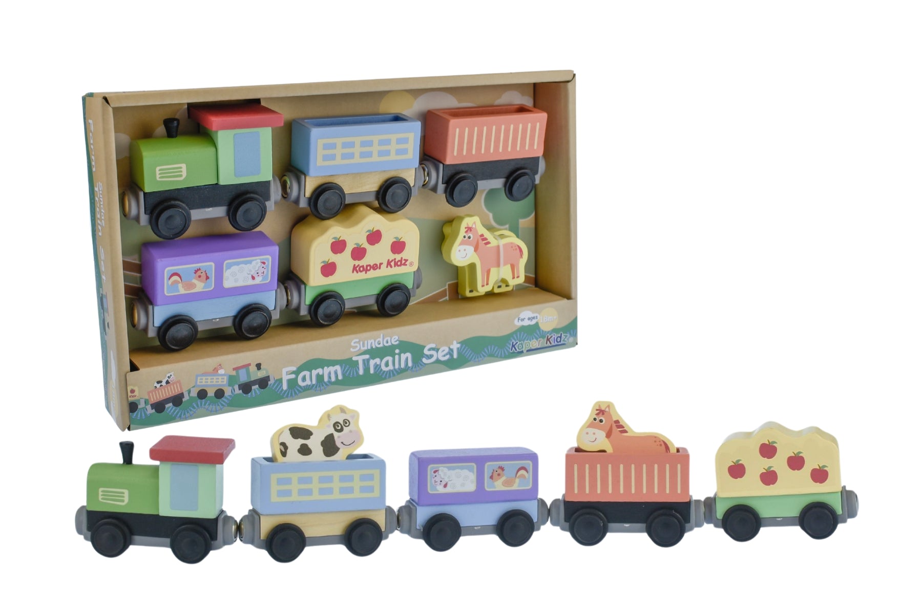 FARM TRAIN SET – Chinchilla Florist
